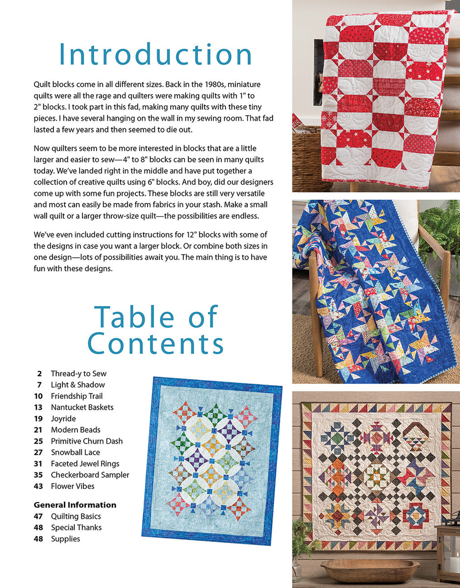 Small Blocks, Big Designs Quilting Book – Quilting Books Patterns and ...