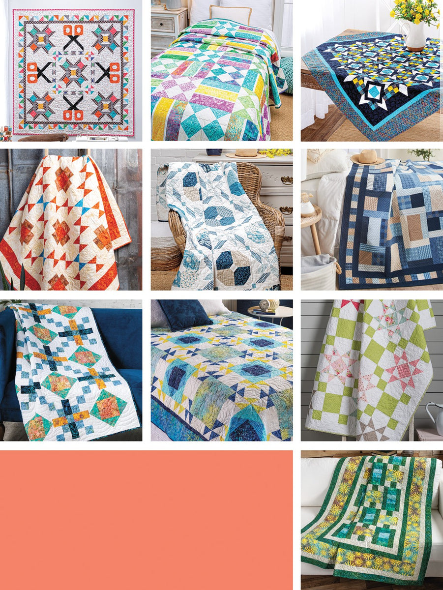 Creative Two-Block Quilts Quilting Book – Quilting Books Patterns and Notions