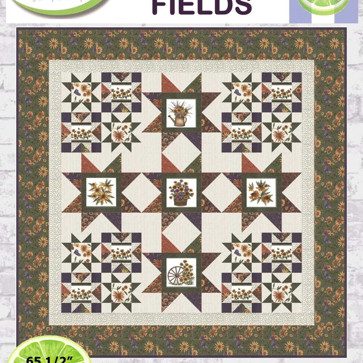 Flower Fields Downloadable Pattern – Quilting Books Patterns and Notions