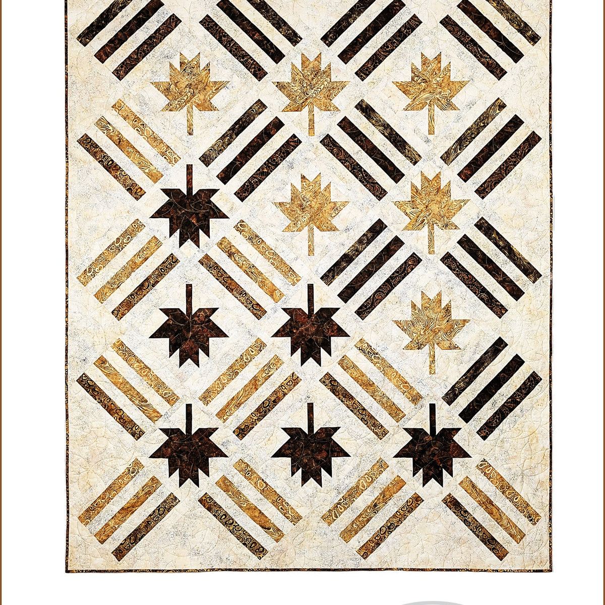 Field of Leaves Downloadable Pattern – Quilting Books Patterns and Notions