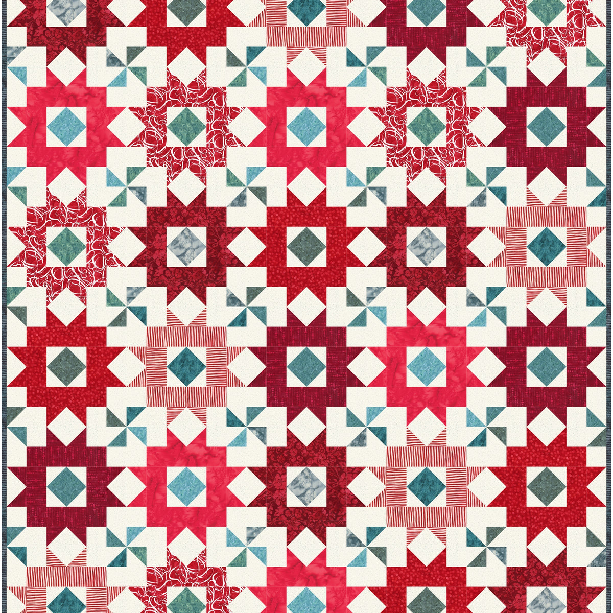 Jingle Stars Downloadable Pattern – Quilting Books Patterns and Notions