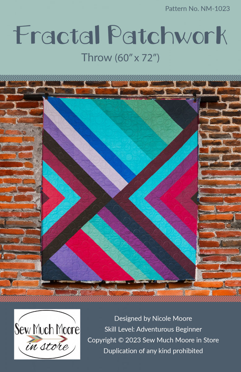 Fractal Patchwork Quilt Pattern – Quilting Books Patterns and Notions