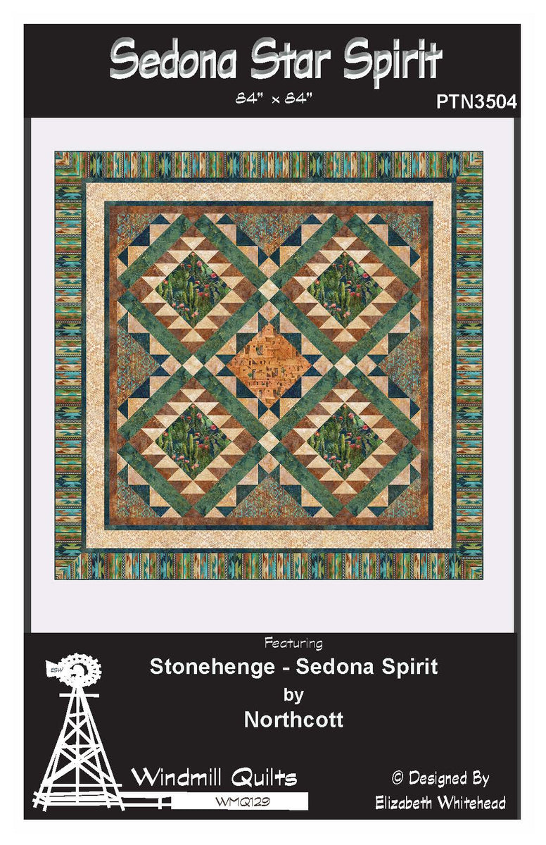Sedona Star Spirit Downloadable Pattern – Quilting Books Patterns and Notions