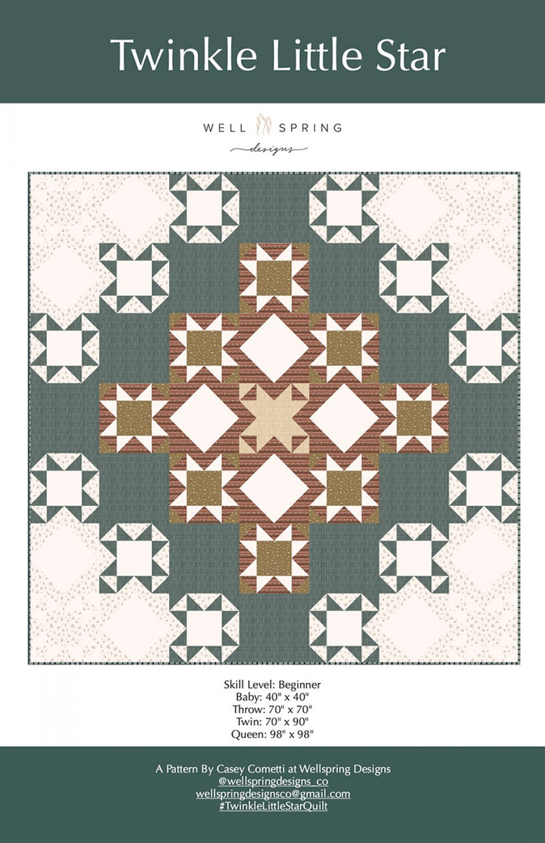 Twinkle Little Star Quilt Pattern Quilting Books Patterns And Notions
