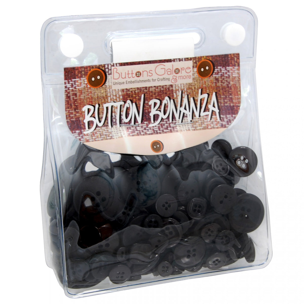 Button Bonanza Assortment Black – Quilting Books Patterns and Notions