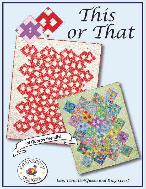 This or That Downloadable Pattern – Quilting Books Patterns and Notions