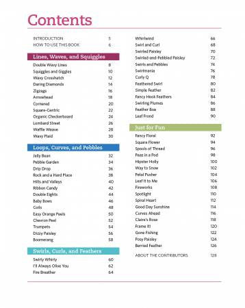 180 Doodle Quilting Designs QBPN Patterns – Quilting Books Patterns and Notions