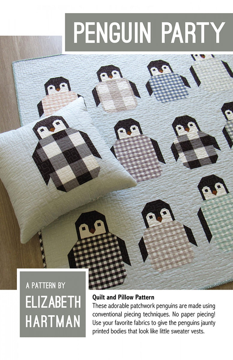 Penguin Party Quilters Pattern – Quilting Books Patterns and Notions