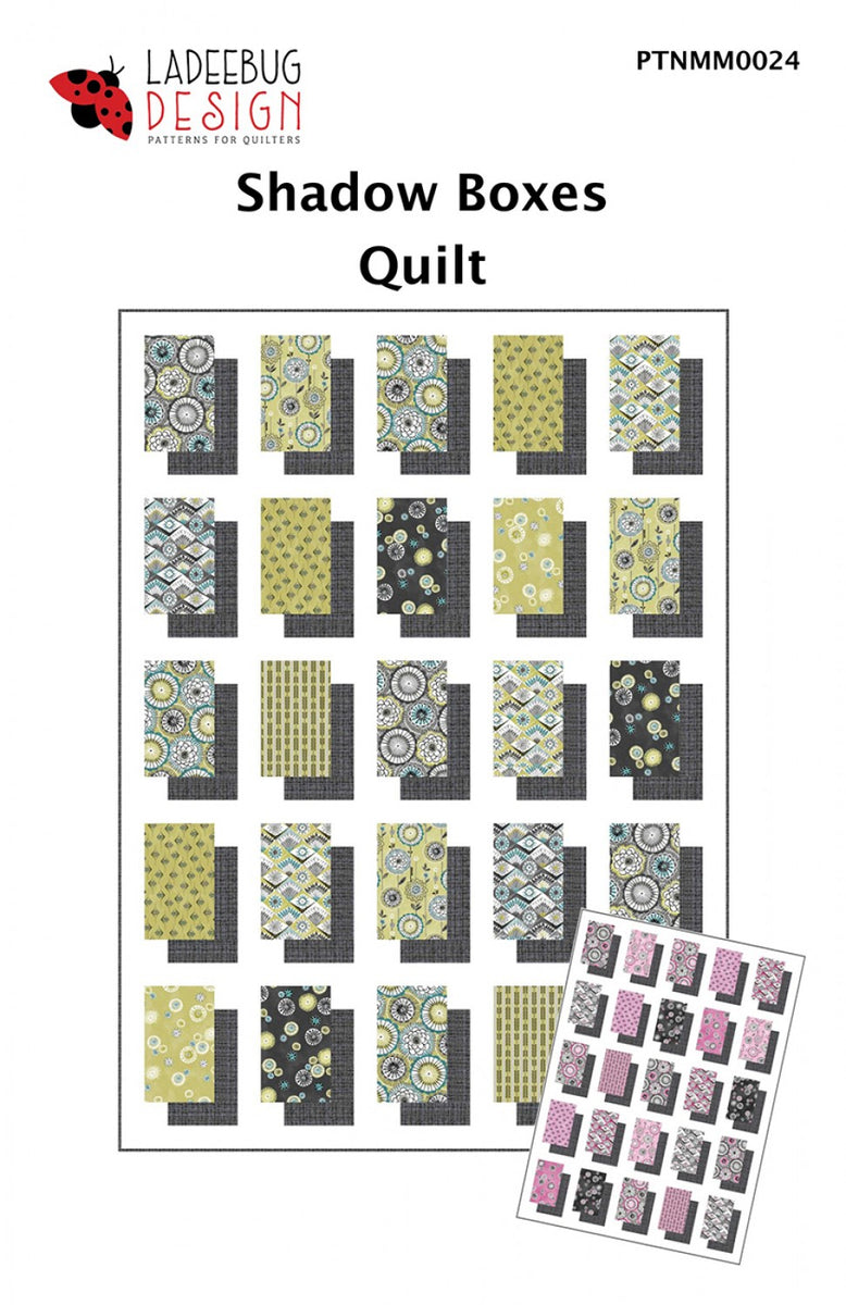 shadow box quilt square