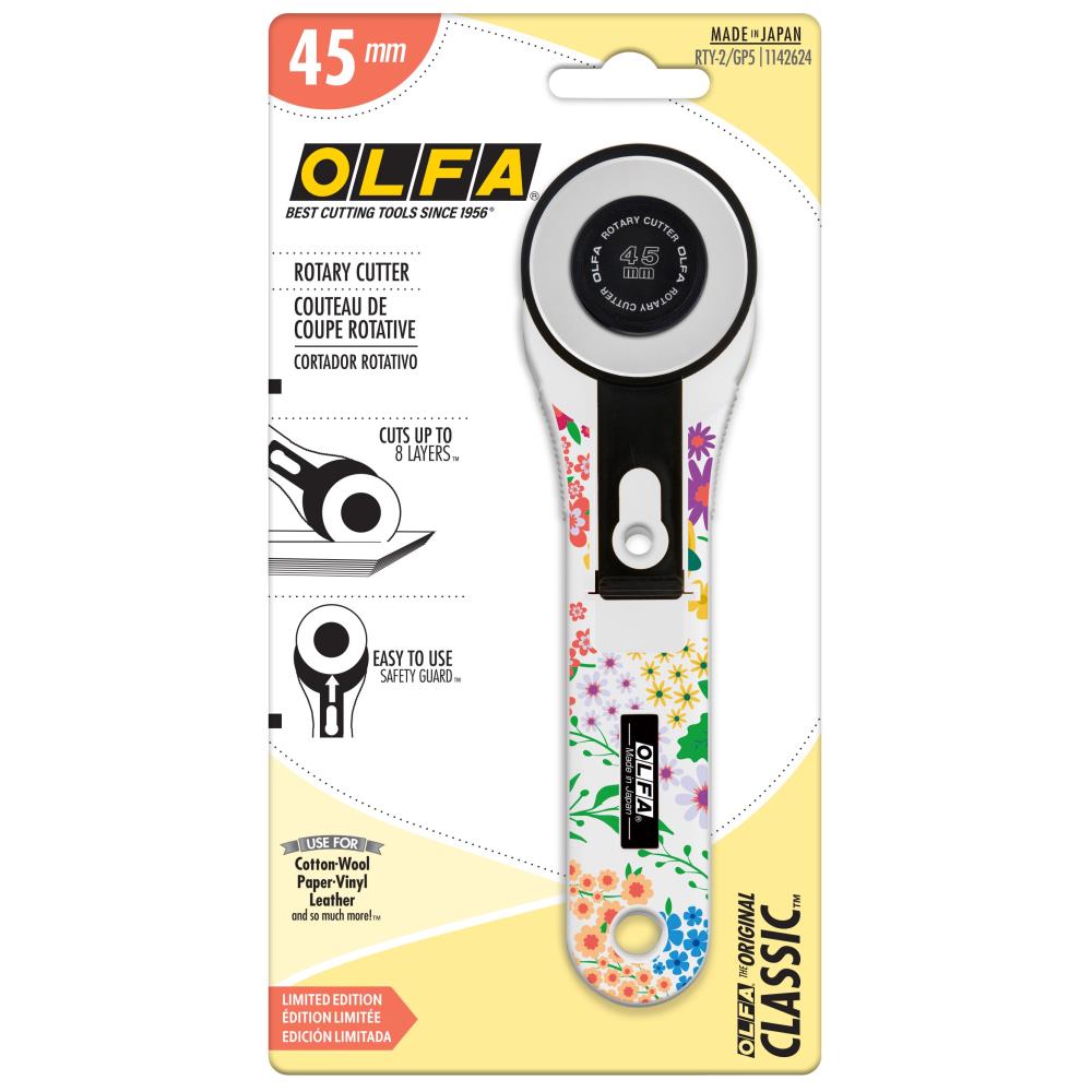 OLFA Classic Straight Handle Rotary Cutter 45mm – Quilting Books ...