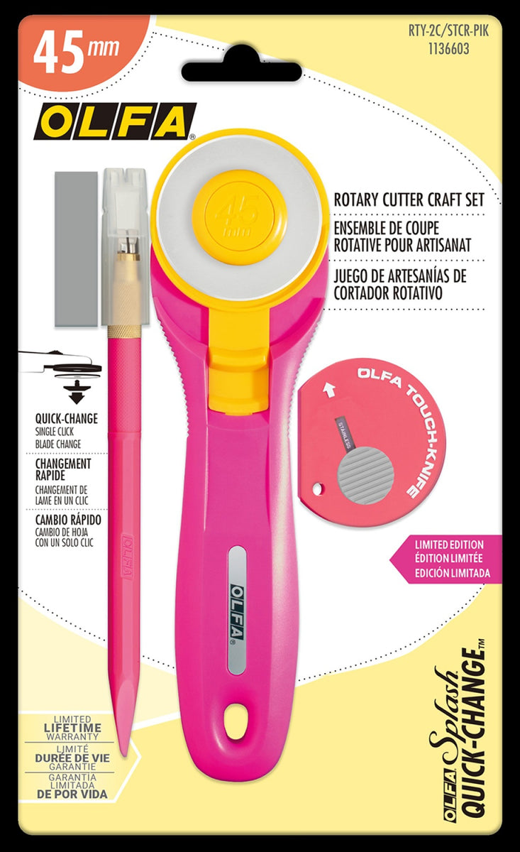 Olfa Rotary Cutter Craft Set – Quilting Books Patterns and Notions
