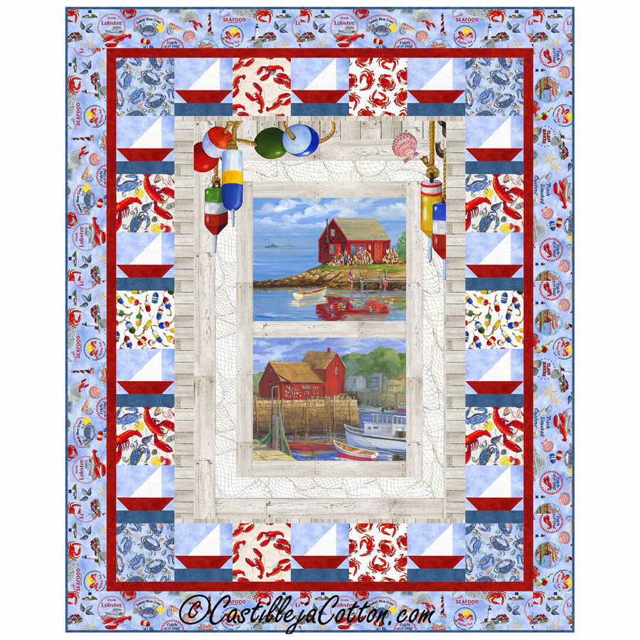 Seafood Catch Downloadable Pattern – Quilting Books Patterns and Notions