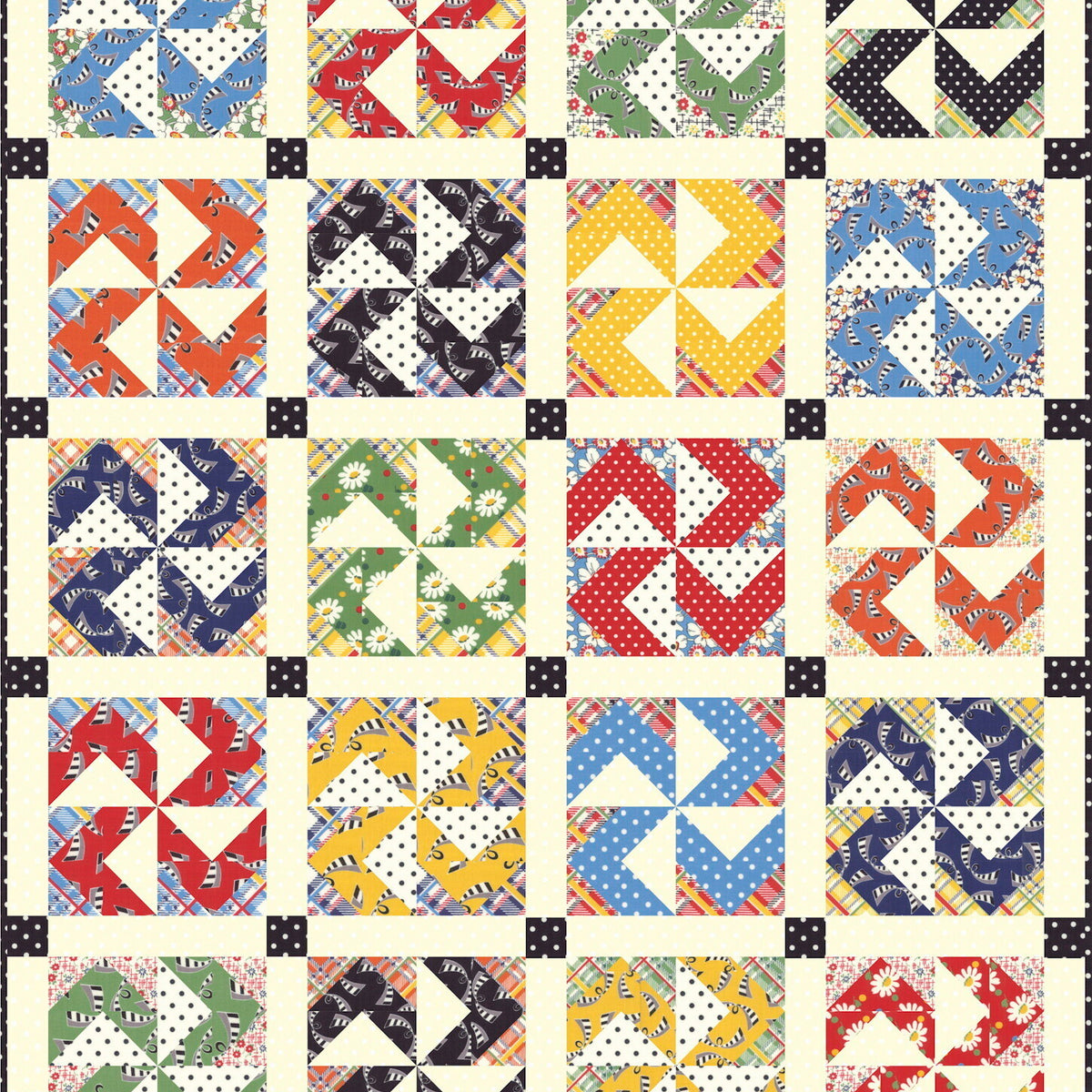 Pinwheel Pop Quilt Pattern – Quilting Books Patterns and Notions