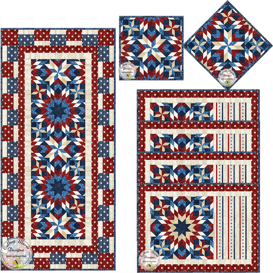 Table Runner / Placemats Digital Patterns – Quilting Books Patterns and ...