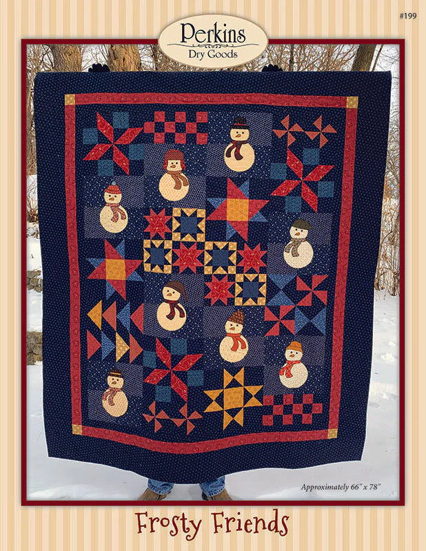 Frosty Friends Quilt Pattern – Quilting Books Patterns and Notions