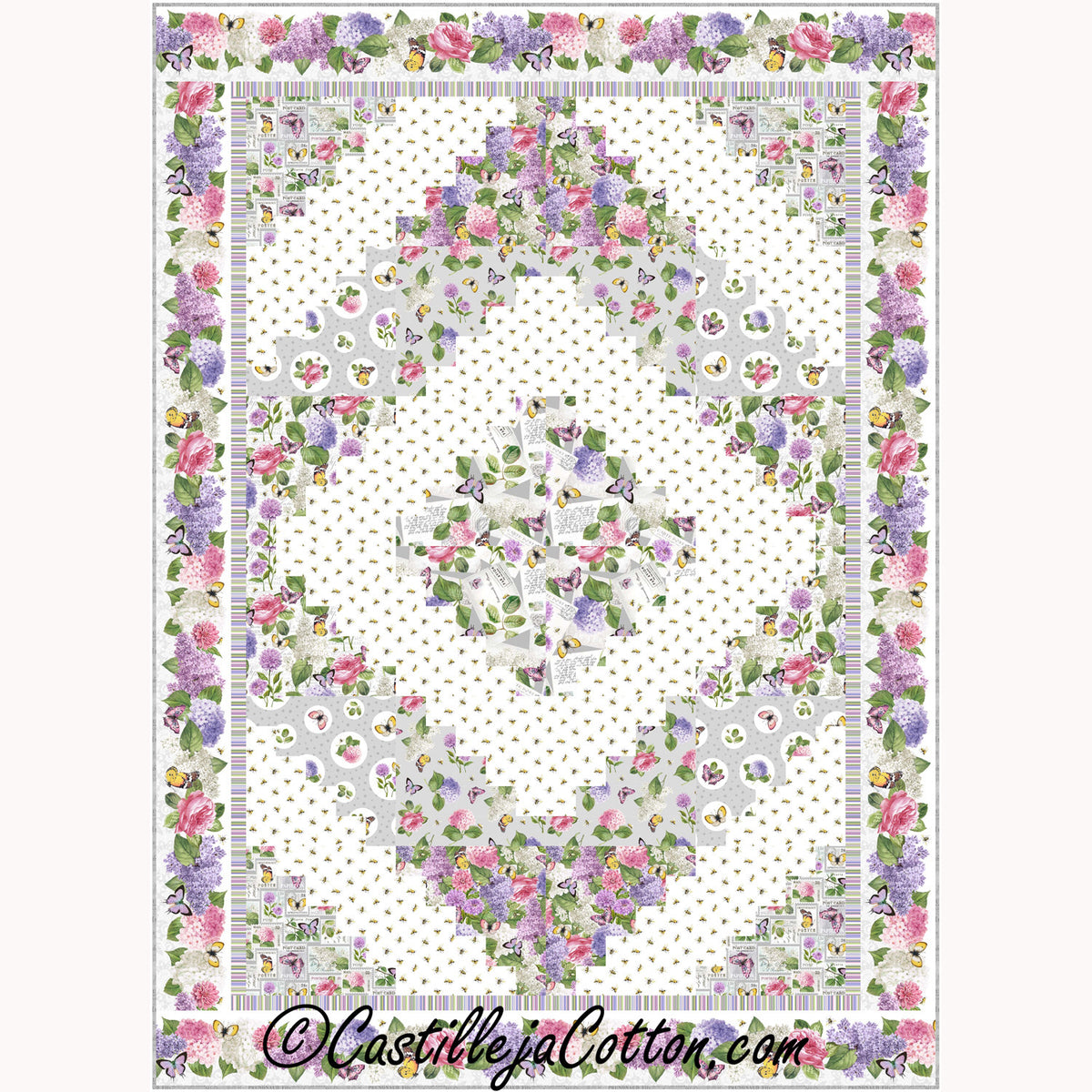 Log Cabin R3 Downloadable Pattern – Quilting Books Patterns and Notions
