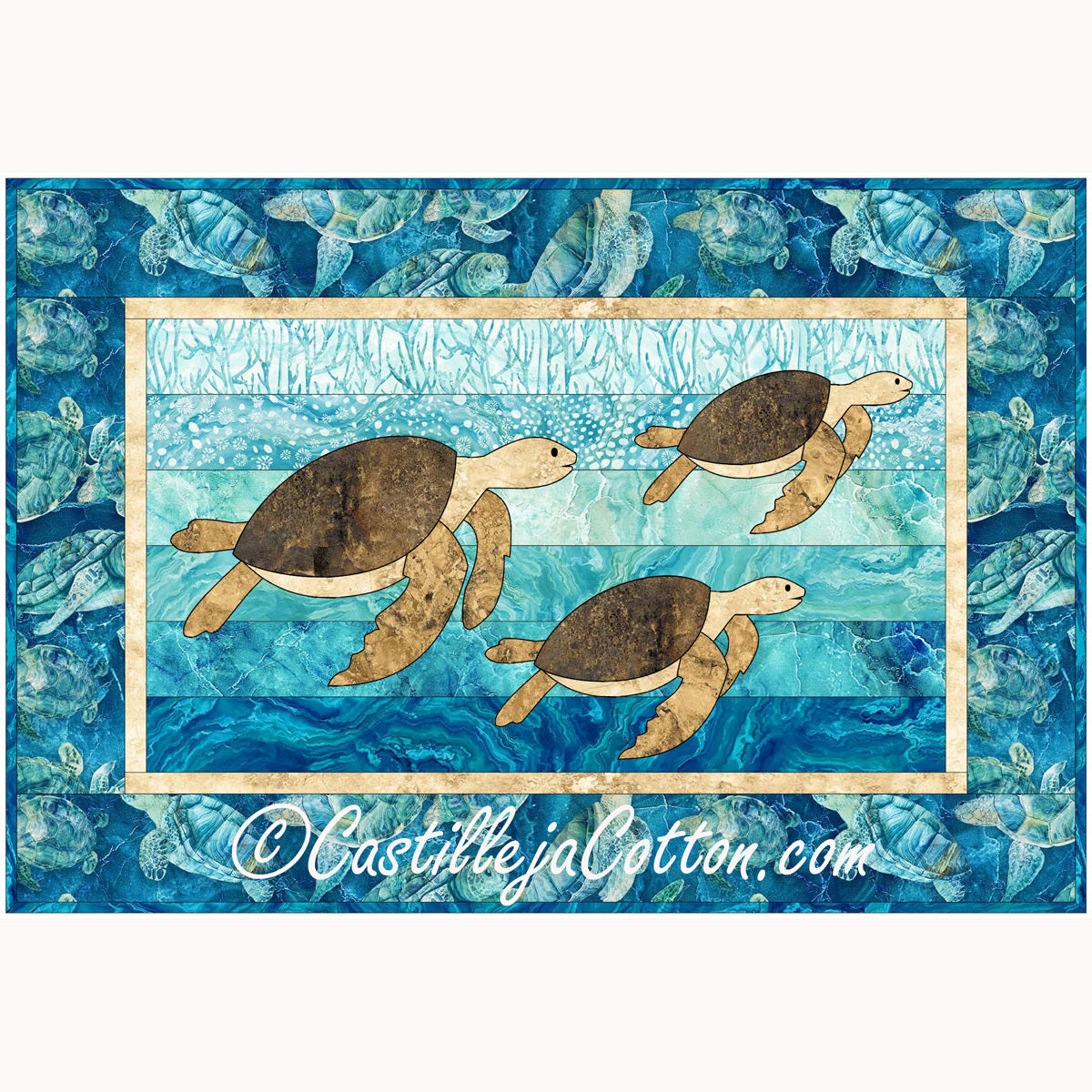 Cruising Turtles R3 Downloadable Pattern – Quilting Books Patterns and ...