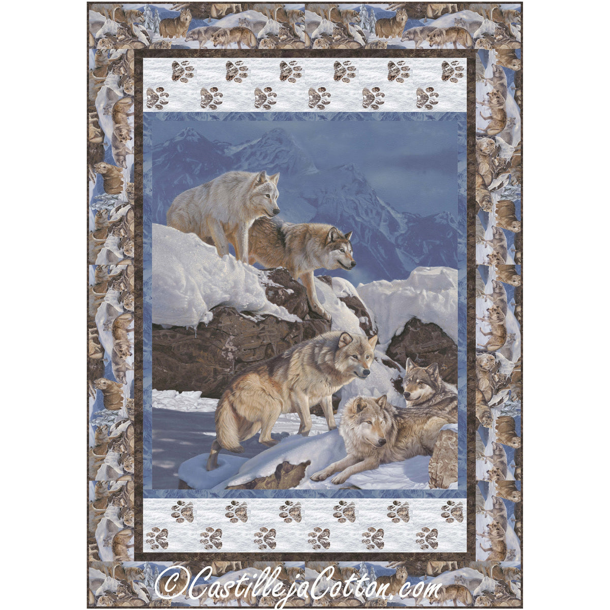 Gathering Of Wolves Downloadable Pattern – Quilting Books Patterns and ...