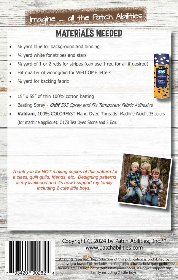 Patch Abilities - Patterns – Quilting Books Patterns and Notions