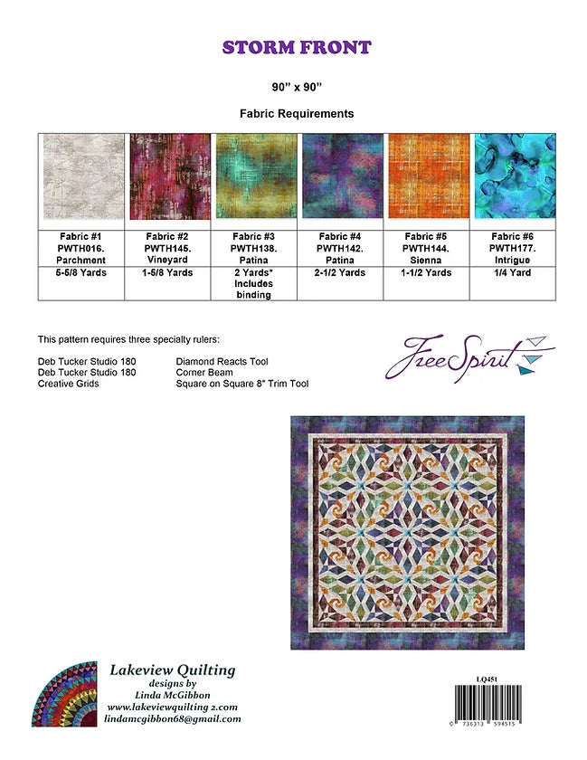 Storm Front Downloadable Pattern – Quilting Books Patterns and Notions
