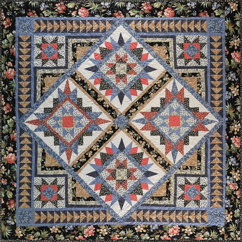 Four Square Downloadable Pattern – Quilting Books Patterns and Notions