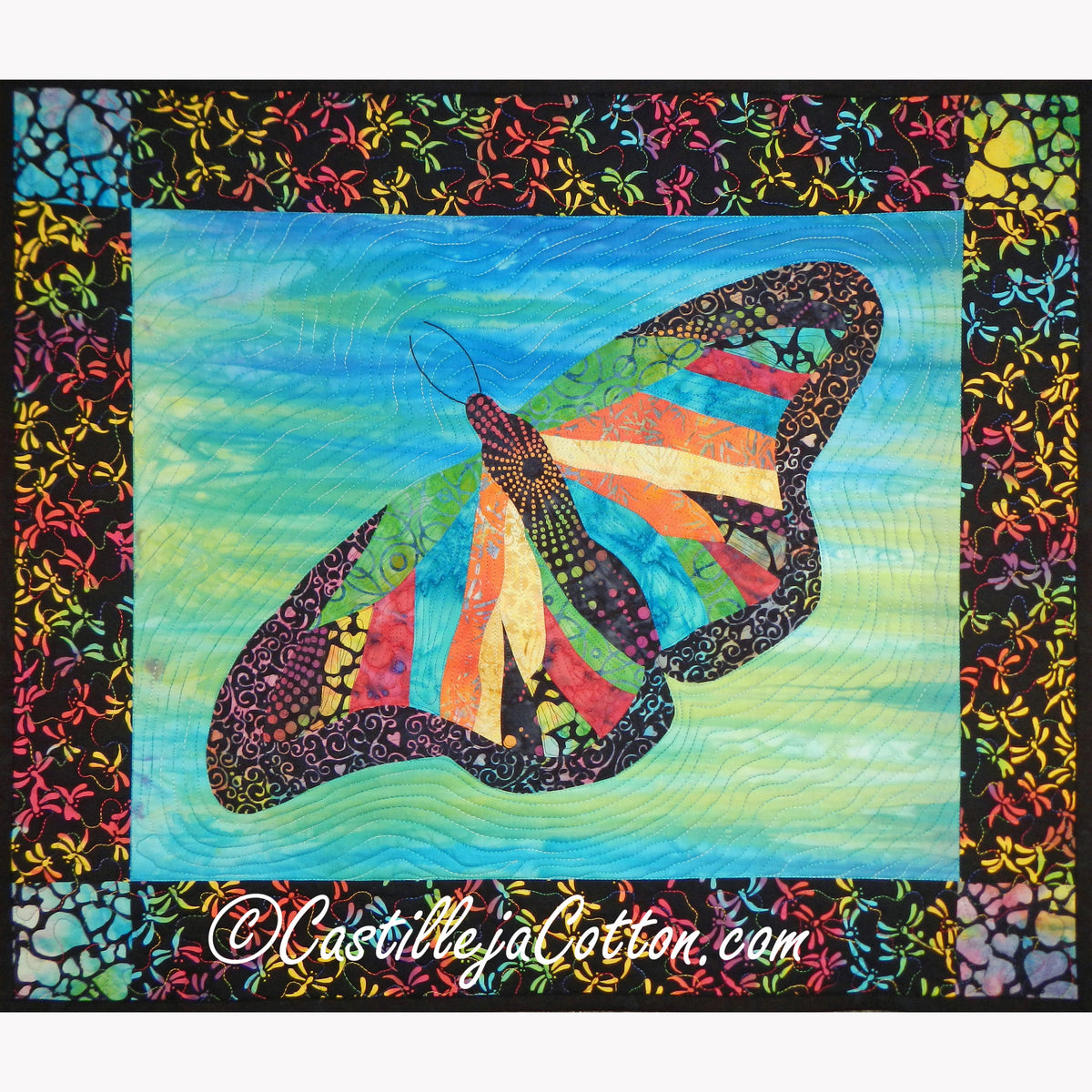 Rainbow Butterfly Downloadable Pattern – Quilting Books Patterns and ...