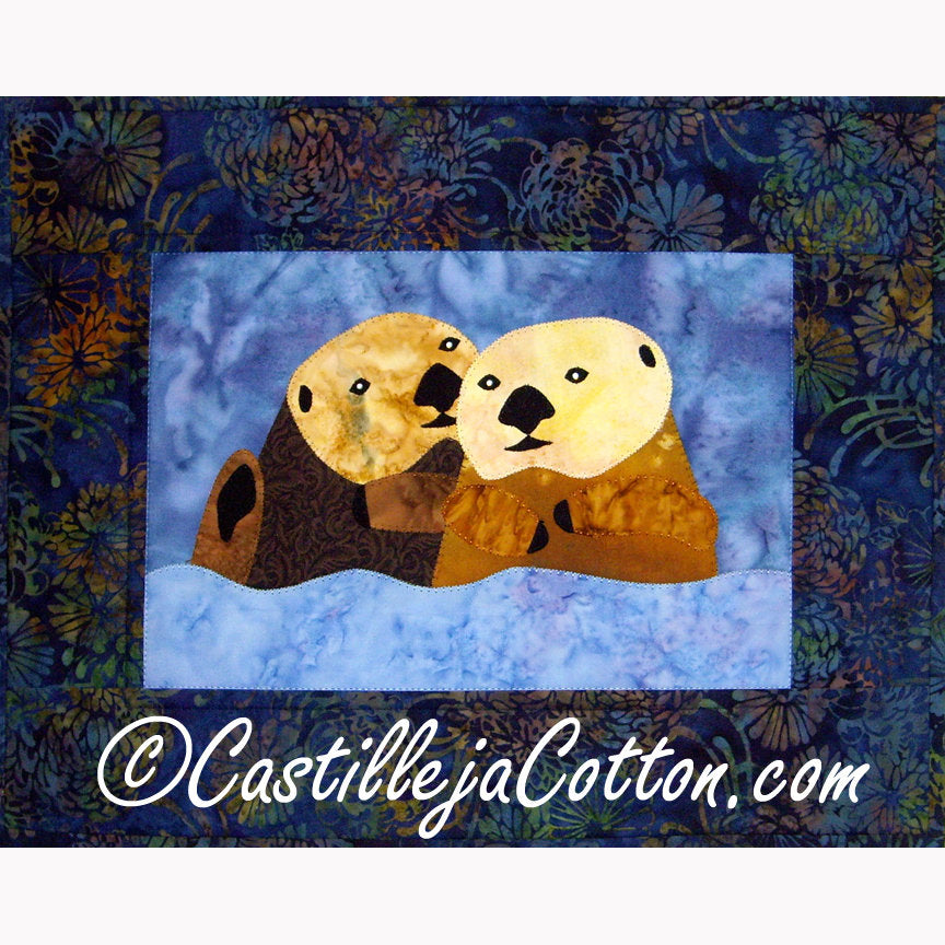 Otter Love Downloadable Pattern – Quilting Books Patterns and Notions