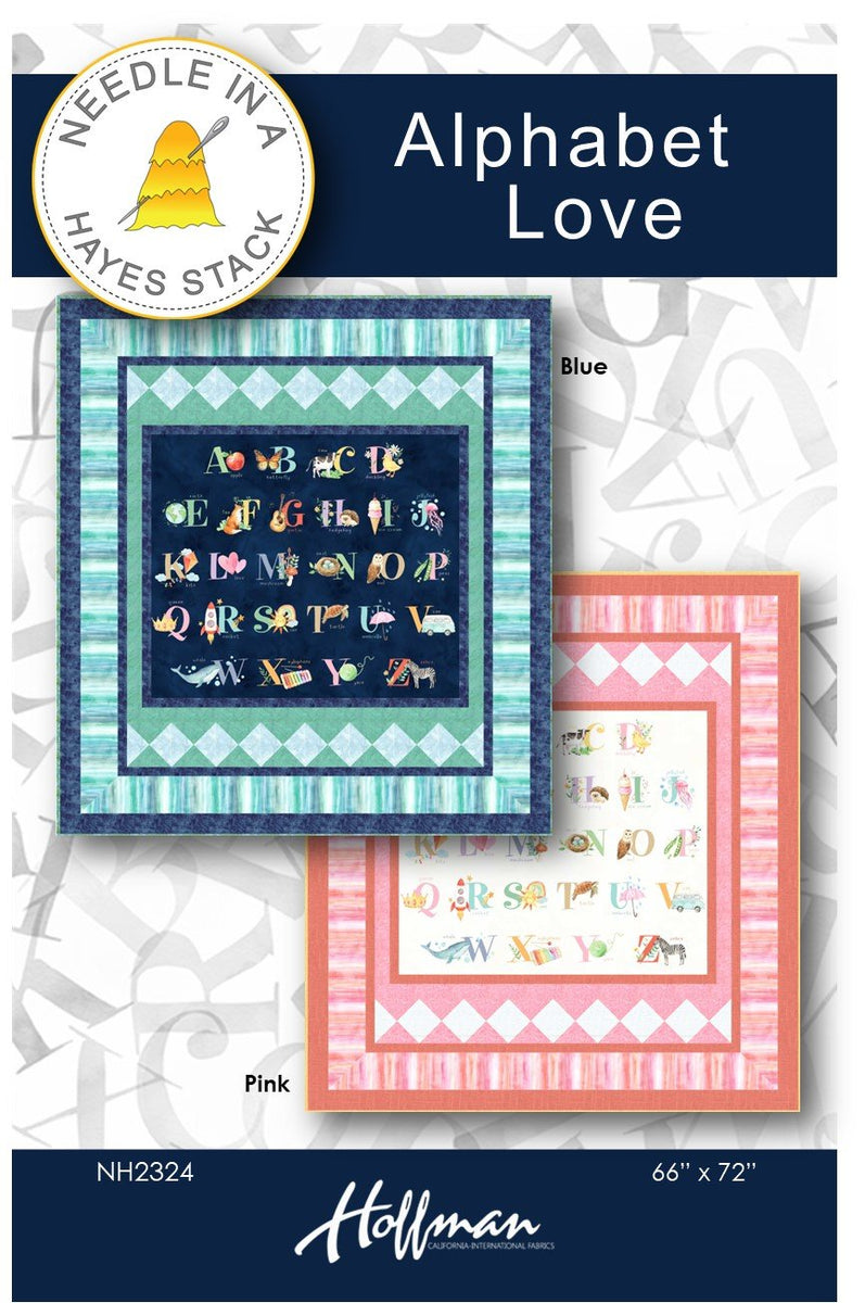 Alphabet Love Downloadable Pattern – Quilting Books Patterns and Notions