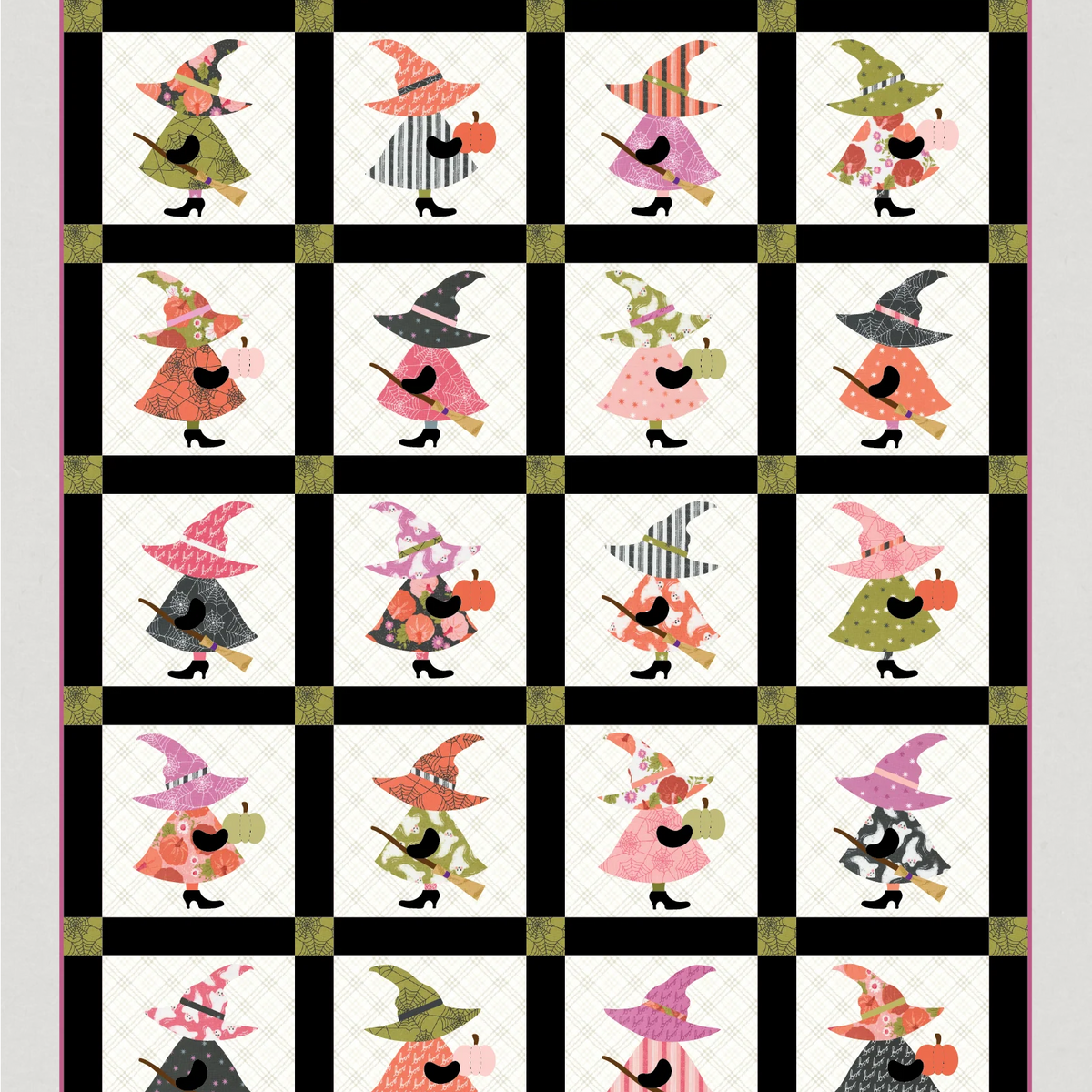 Witch Hat Sally Downloadable Pattern – Quilting Books Patterns and Notions