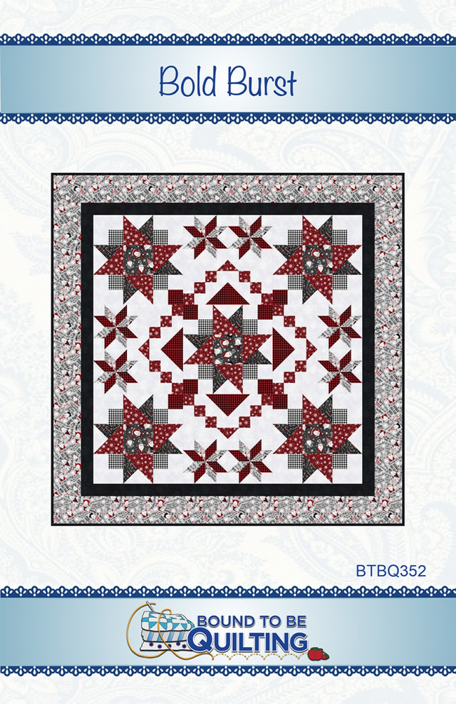 Bold Burst Quilt Pattern – Quilting Books Patterns and Notions