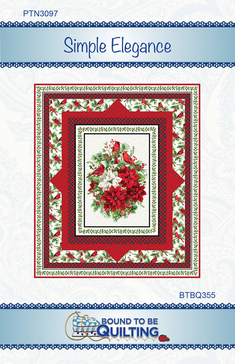 Simple Elegance Quilt Pattern – Quilting Books Patterns and Notions