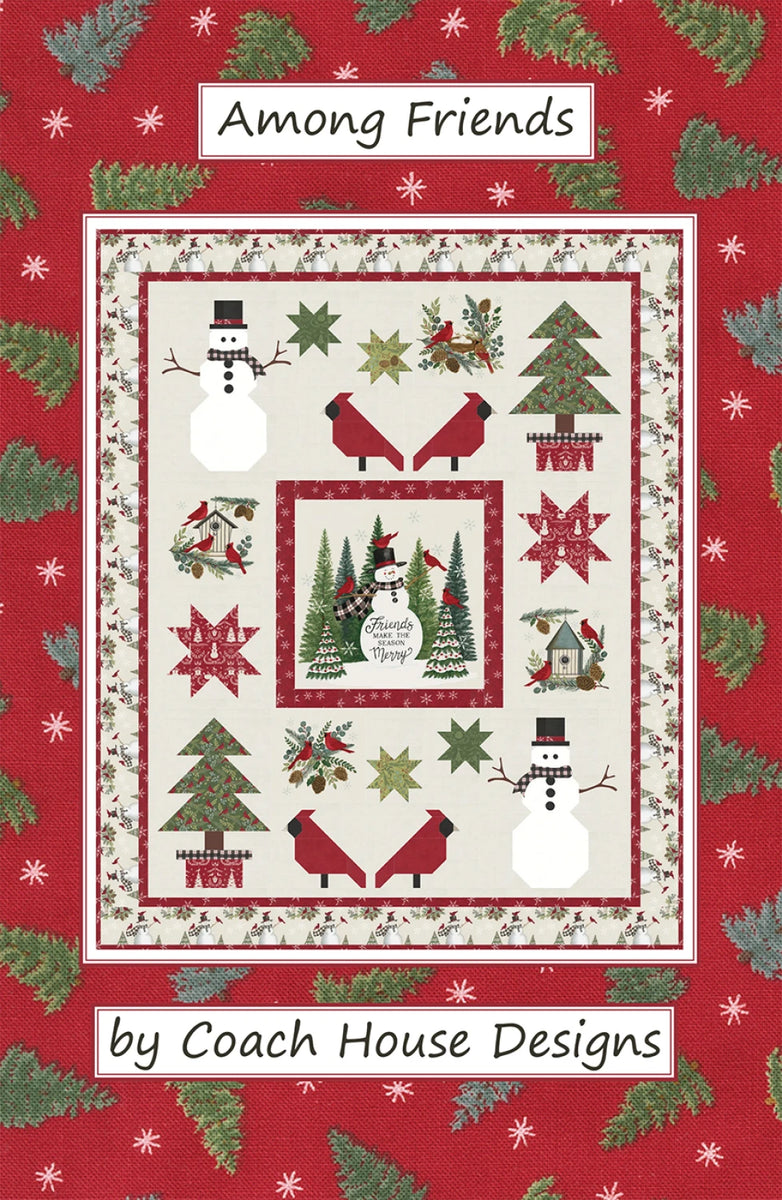 Among Friends Quilt Pattern – Quilting Books Patterns and Notions