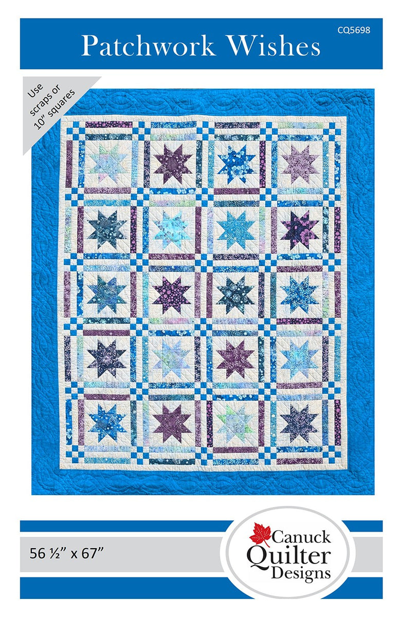 Patchwork Wishes Quilt Pattern – Quilting Books Patterns and Notions