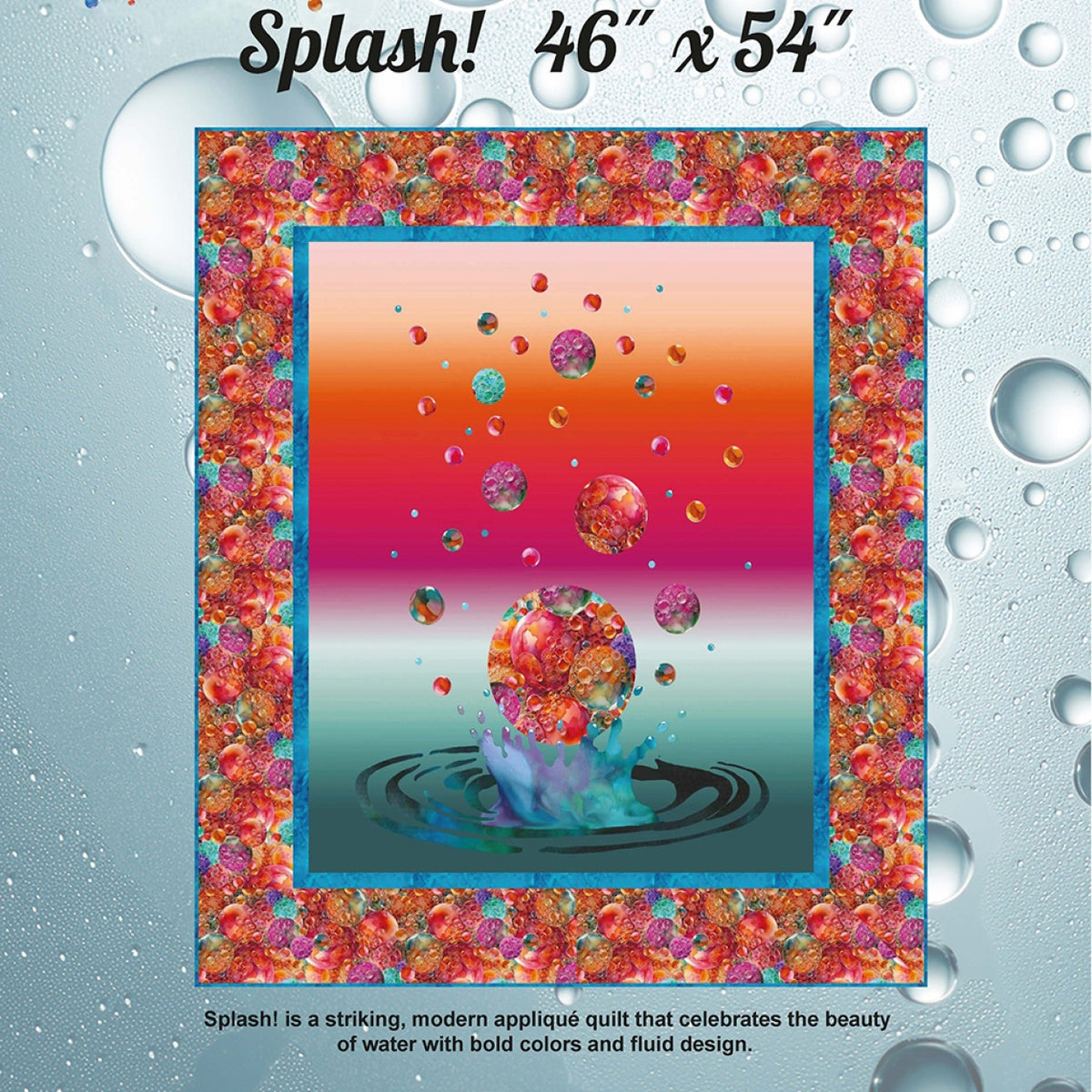 Splash! Quilt Pattern – Quilting Books Patterns and Notions