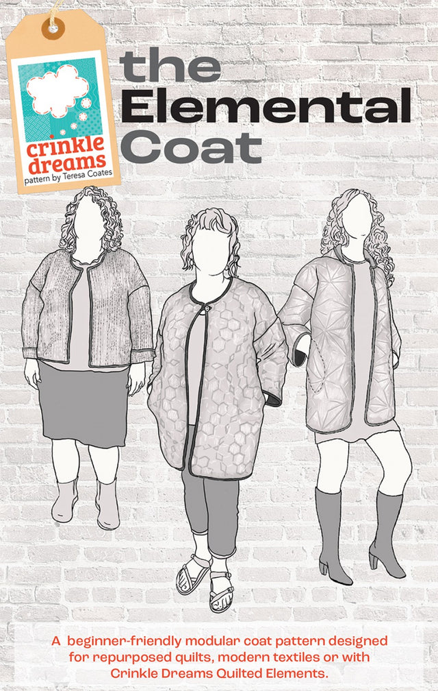 Elemental Coat Sewing Pattern – Quilting Books Patterns and Notions