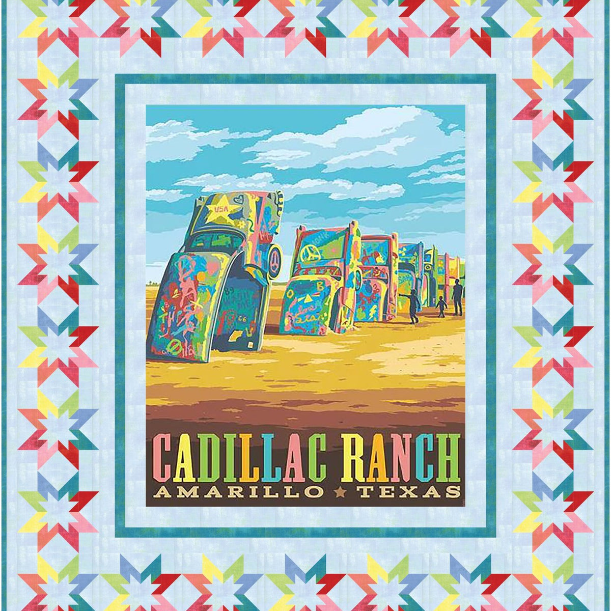Cadillac Ranch Downloadable Pattern – Quilting Books Patterns and Notions