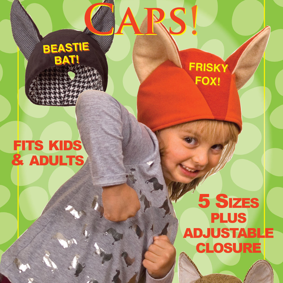 Critter Caps Pattern – Quilting Books Patterns and Notions