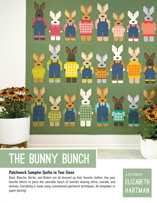 The Bunny Bunch Quilt Pattern – Quilting Books Patterns and Notions