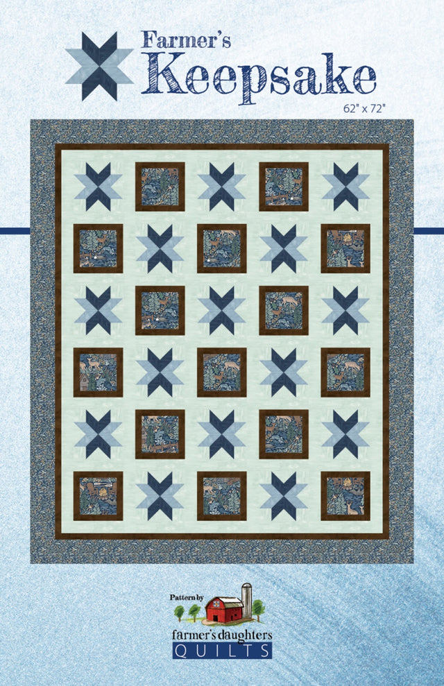 Farmer's Keepsake Quilt Pattern – Quilting Books Patterns and Notions