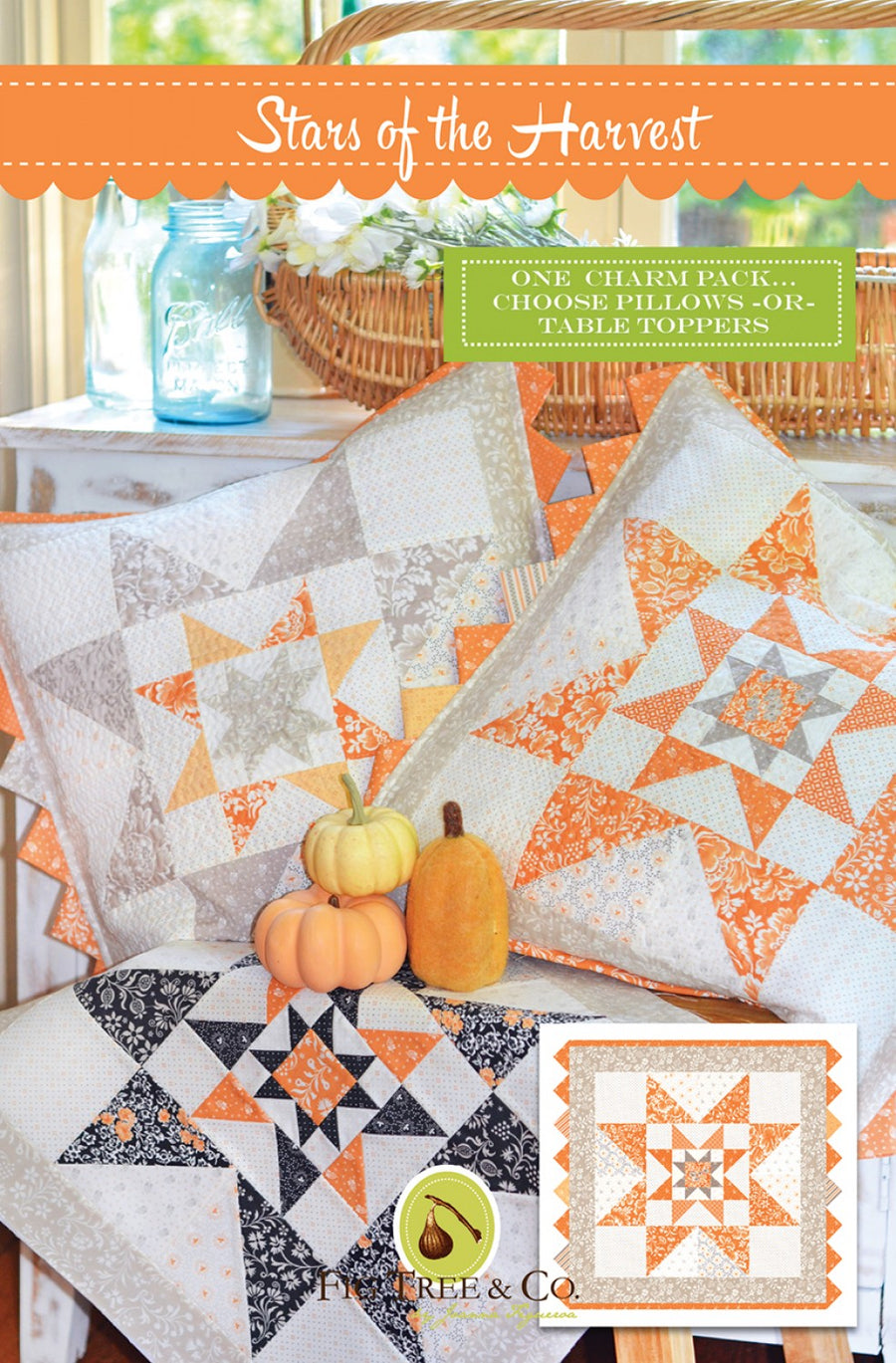 Stars of the Harvest Quilt Pattern – Quilting Books Patterns and Notions