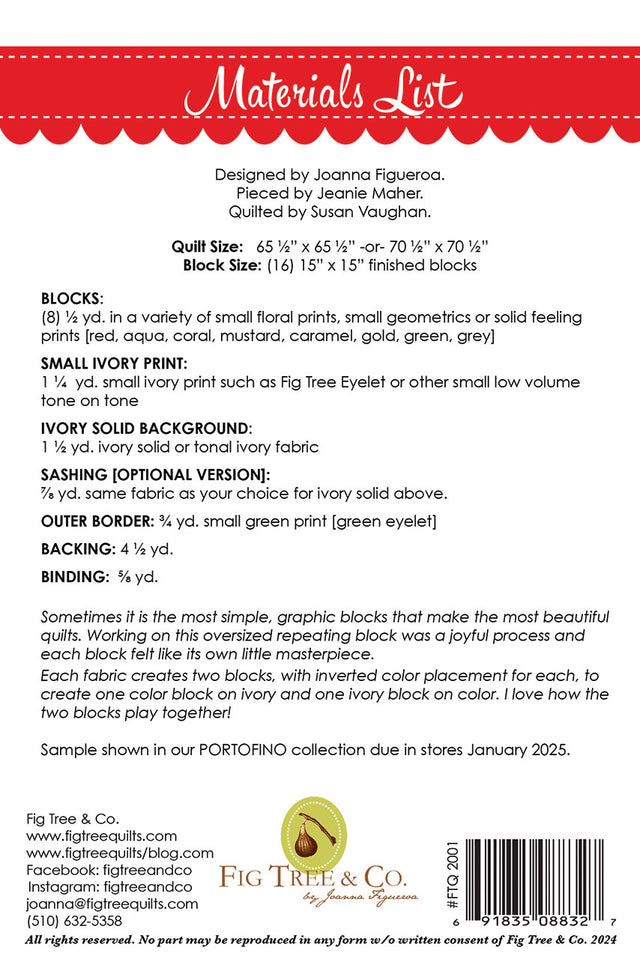 Piazza Quilt Pattern – Quilting Books Patterns and Notions