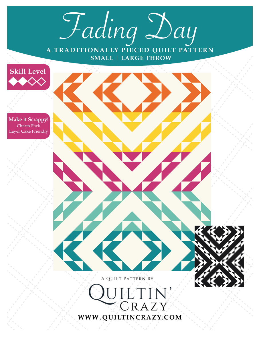 Fading Day Downloadable Pattern – Quilting Books Patterns and Notions
