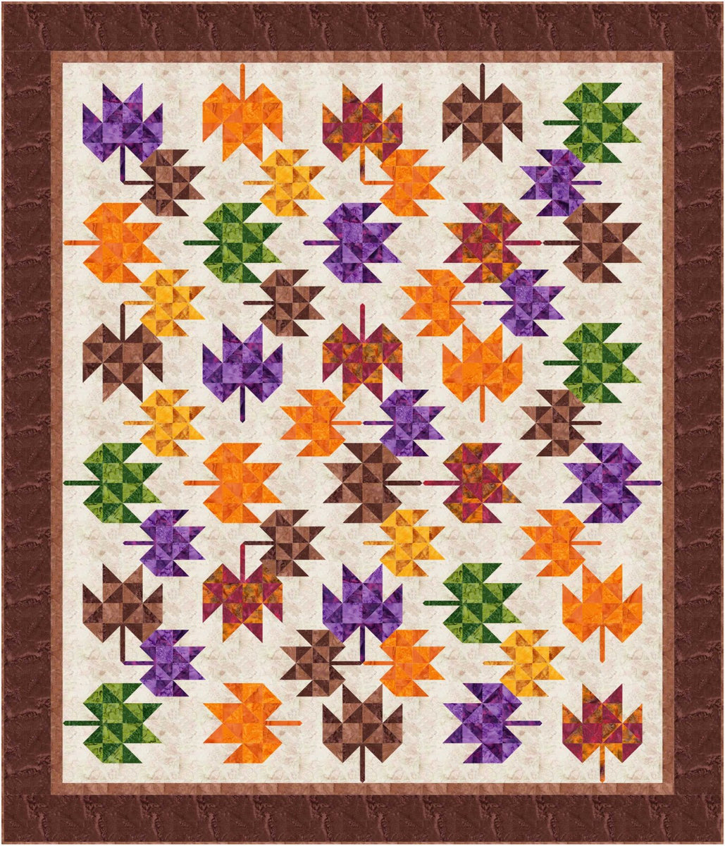 Falling Maple Leaves Downloadable Pattern – Quilting Books Patterns and ...