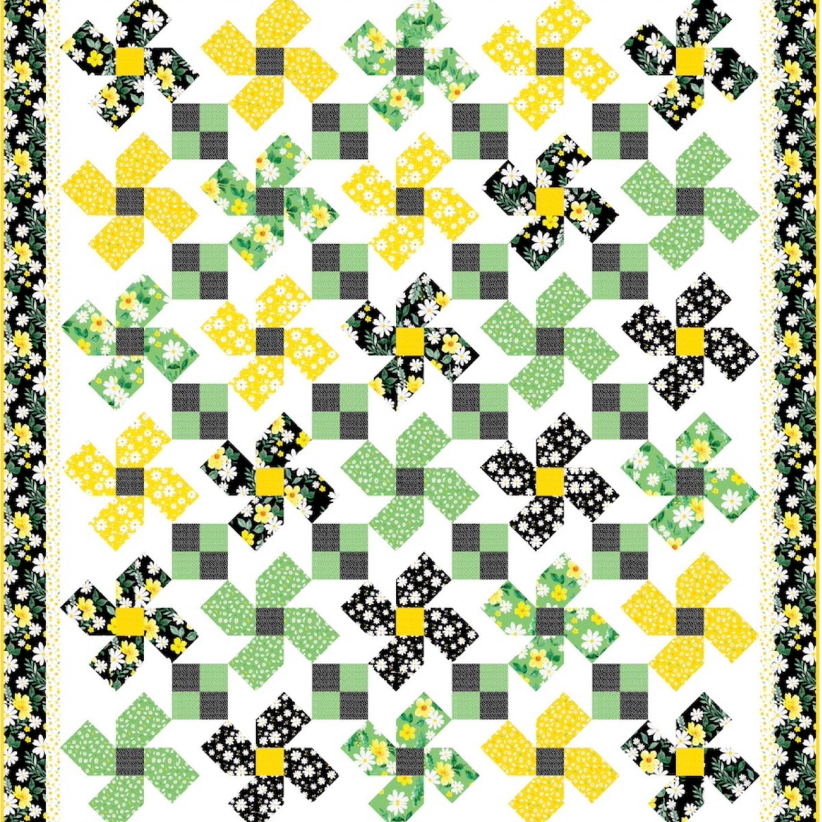 Field Of Daisies Downloadable Pattern – Quilting Books Patterns and Notions