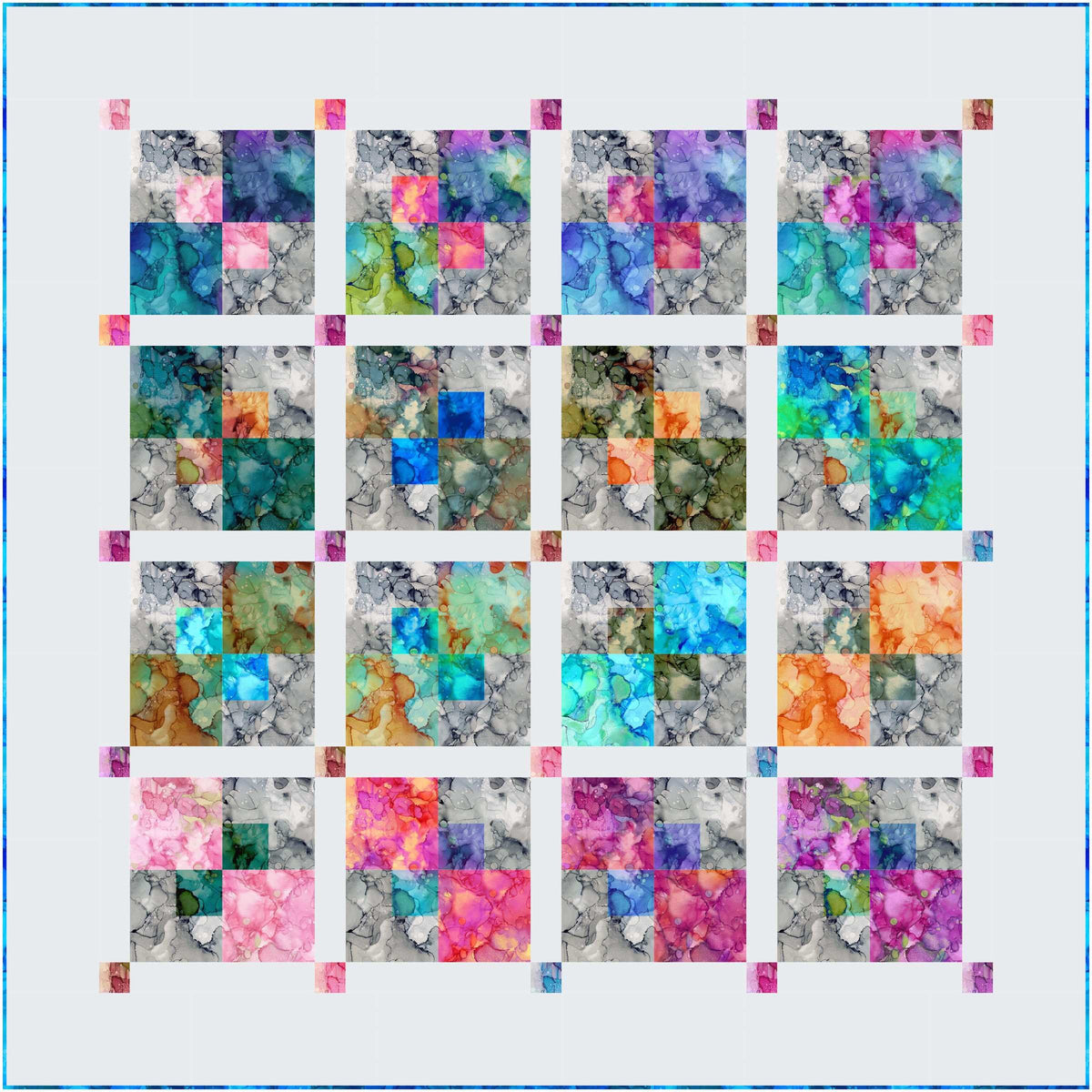 Fluid Tiles Downloadable Pattern – Quilting Books Patterns and Notions