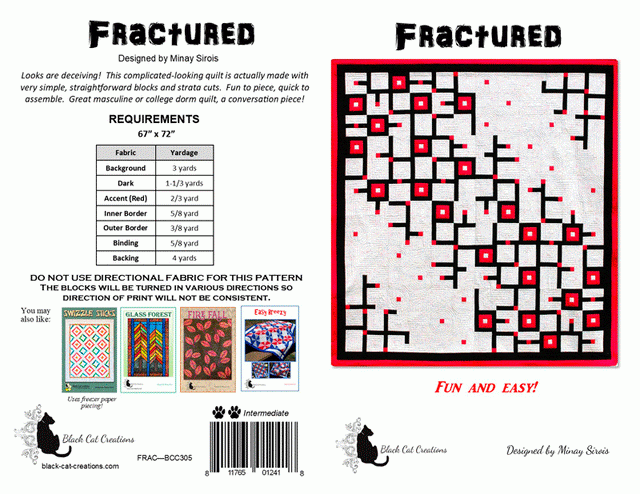 Fractured Quilt Pattern – Quilting Books Patterns and Notions
