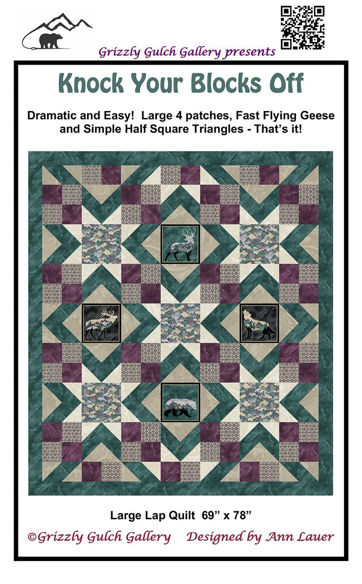 Knock Your Blocks Off Quilt Pattern – Quilting Books Patterns and Notions