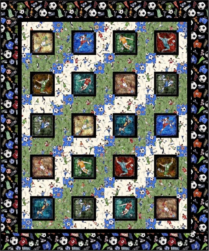 Go for Goal Downloadable Pattern – Quilting Books Patterns and Notions