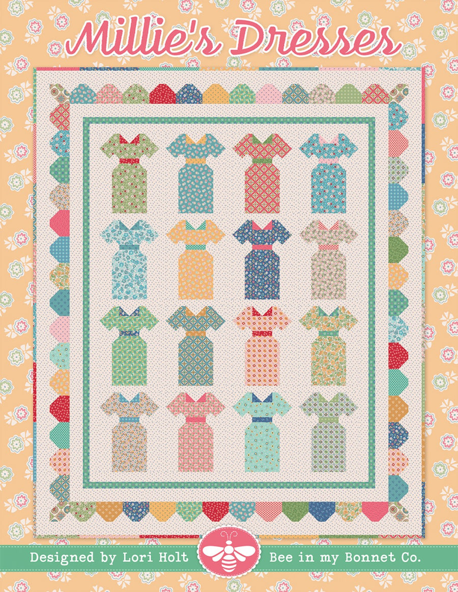 Millie's Dresses Quilt Pattern – Quilting Books Patterns and Notions