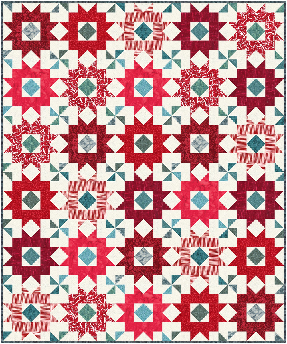 Jingle Stars Downloadable Pattern – Quilting Books Patterns and Notions